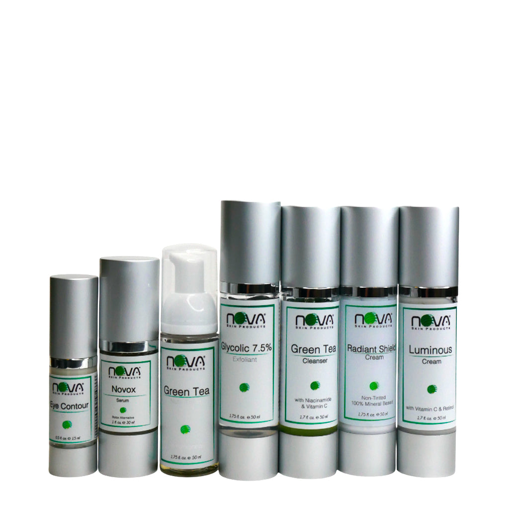 Home Retail Line NovaSkin Products | Exfoliants, Serums & Moisturizers ...