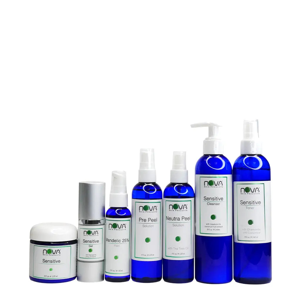 Sensitive Back Bar kit 7 products | Gentle Cleansing – Nova Skin Medidermik